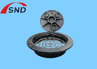 China Double Layer Anti Settlement D400 Ductile Iron Covers / Round Manhole Cover for sale