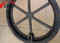 China DIN En124 Ductile Iron Cover And Frame Metal For Precast Concrete Cover for sale