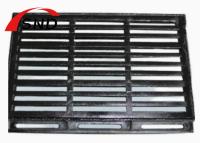 China Grid Opening Cast Iron Channel Gully Grate B125 500*500mm for sale