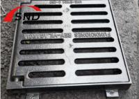 China Slip Proof Square Cast Iron Gully Grate For Safe Pedestrian And Vehicle Passage for sale