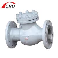 China ASTM Standard Carbon Steel Flange Check Valve DN150 For Chemical Industry for sale