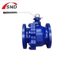 China Chemical Industry Spheroidal Ductile Iron Ball Valve Dn200 Flanged Connection for sale