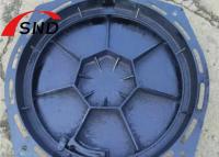 China 850*850mm Octagonal  Locking Manhole Cover Ductile Iron Square Inspection Cover for sale