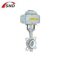 China OEM Customized Stainless Steel Electric Butterfly Valve For Industry for sale