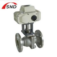 China Explosion Proof Stainless Steel Electric Flange Ball Valve 90° Rotary Ball Valve for sale