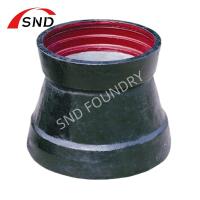 China DI Double Socket Reducer Pipe Fittings EN545 PN16 With T Type And K Type for sale