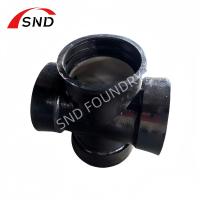 China All Kinds Of DI Flanged Cross Cast Iron Socket Cross For Industrial Pipeline for sale