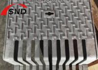 China Cast Iron Roll Kerb Type Gully Grating For Drainage Well 20kg to 30 kg for sale