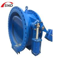 China Flanged Cast Iron Butterfly Type Buffer Check Valve OEM Support for sale
