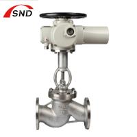 China Electric Cast Iron Globe Valve Flanged Type For Industry OEM ODM OBM for sale