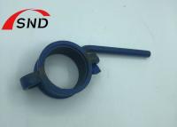 China Blue Color Metal castings Prop Nut with Handle Painted for sale