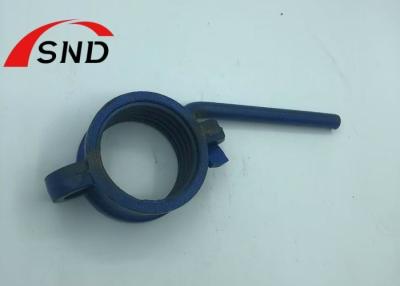 China Blue Color Metal castings Prop Nut with Handle Painted for sale