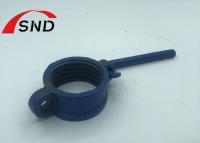China Blue Coating Ductile Iron GGG40 Grooved Pipe Fittings Scaffolding Support Nut for sale