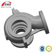 China Heavy Steel Castings Fabrication Big Pump Body Casting WC6 WC9 Material For Pump for sale