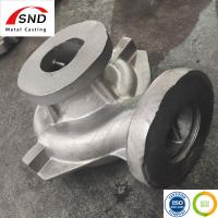 China Heavy Steel Castings Fabrication Big Pump Body Casting WC6 WC9 Material For Pump for sale