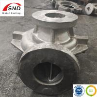 China Heavy Steel Castings Fabrication Big Pump Body Casting WC6 WC9 Material For Pump for sale