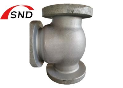 China Sand casting parts WCC Steel Material WC6 Globe Valve Body For Valve Parts for sale