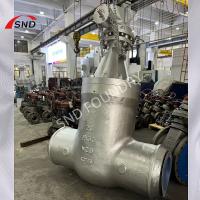 China 20 Inch 1500lb API 600 Weld Wc9 Gate Valve For High Temperature High Pressure for sale