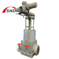 China ASTM 6 Inch 1500 LB F92 Electric Parallel Double Gate Valve For Steam Medium for sale