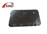 China JRC 14 Etisalat Telecom Manhole Cover CW3ST Carriageway With Triangle Cover for sale