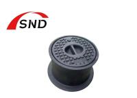 China Pressure Resistant  Round Casting Diameter Waterproof Manhole Cover Spray Paint for sale