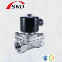 China Stainless Steel Electric Water Fluid Threaded Solenoid Valve GB/12224 for sale