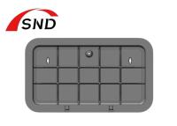 China EN 124 -2 JRC 4 Heavy Thermal Gravity Casting Ductile Iron Manhole Cover For Telecom for sale