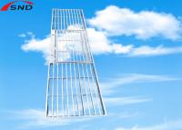 China Galvanized Heavy Duty Vehicular Steel Grating With Hinge Open For Drain Trench Cover for sale