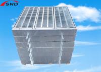 China Galvanized Heavy Duty Vehicular Steel Grating With Hinge Open For Drain Trench Cover for sale