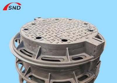 China Ductile Iron Manhole Cover C250 D400 Heavy Duty Round Square Manhole Cover for Municipal Construction for sale