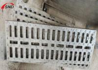China Ductile Iron Rainwater Grate Load Bearing Grade C250 Size 300*1000mm for sale