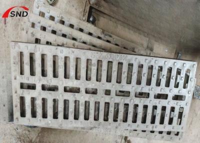 China Ductile Iron Rainwater Grate Load Bearing Grade C250 Size 300*1000mm for sale