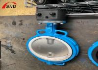 China Ductile Iron Wafer Butterfly Valve for Water and Gas Pipelines for sale