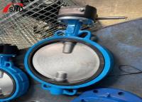 China Ductile Iron Wafer Butterfly Valve for Water and Gas Pipelines for sale
