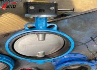 China Ductile Iron Wafer Butterfly Valve for Water and Gas Pipelines for sale