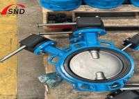 China Wafer-Type Manual Butterfly Valve for Drainage HVAC Light Industry for sale