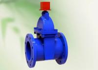 China Non-Rising Stem Resilient Seated Gate Valve with Actuator Interface for sale