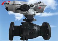 China Pneumatic Flange Stainless Steel CF8 Ball Valve DN50 For Industrial Use for sale