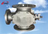 China Three-Way Ball Valve DN 100 PN16  Used To Change The Flow Direction Of Fluid for sale