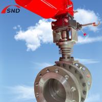 China Electric Ball Valve Material WC6 DN250 PN25 Remote Automation Control for sale