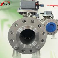 China Trunnion Ball Valve Material WCB PN100 DN150 Used To Control Fluid Media for sale