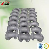 China DI Flange Elbows Used In Water Supply Drainage Industrial Fluid Transportation for sale