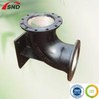 China Ductile Cast Iron DI 90 Degree Double Flanged Duckfoot Bend DN100 PN16 for sale