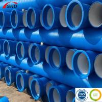 China Centrifugal Ductile Cast Iron Pipe For Water Supply Cement Lined Manufacturer for sale