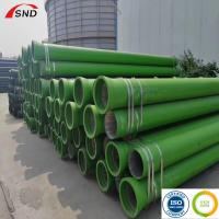 China Centrifugal Ductile Cast Iron Pipe For Water Supply Cement Lined Manufacturer for sale