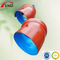 China ISO2531 Standard Plastic Coated Elbow Fittings with PN10/16/25 Pressure and DN50/100/150/200/250 Size for sale