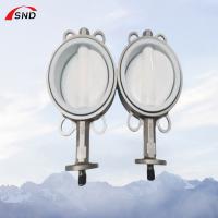 China Stainless Steel Wafer-Type Fluoropolymer-Lined Butterfly Valve for sale
