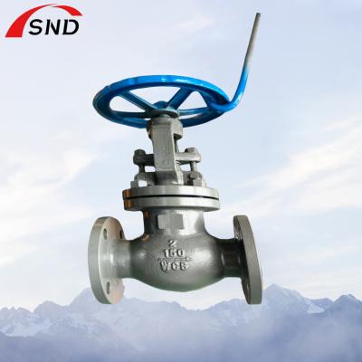China Flanged Cast Steel Globe Valves Used In Petroleum Chemical Power Industries for sale