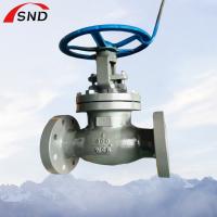 China Flanged Cast Steel Globe Valves Used In Petroleum Chemical Power Industries for sale