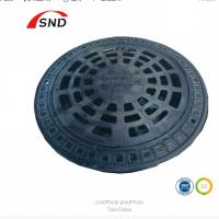 China Ductile Iron Manhole Cover Heavy-Duty EN124 D400 GGG50 Round Square for Municipal Road Sewer Anti-Theft Watertight for sale